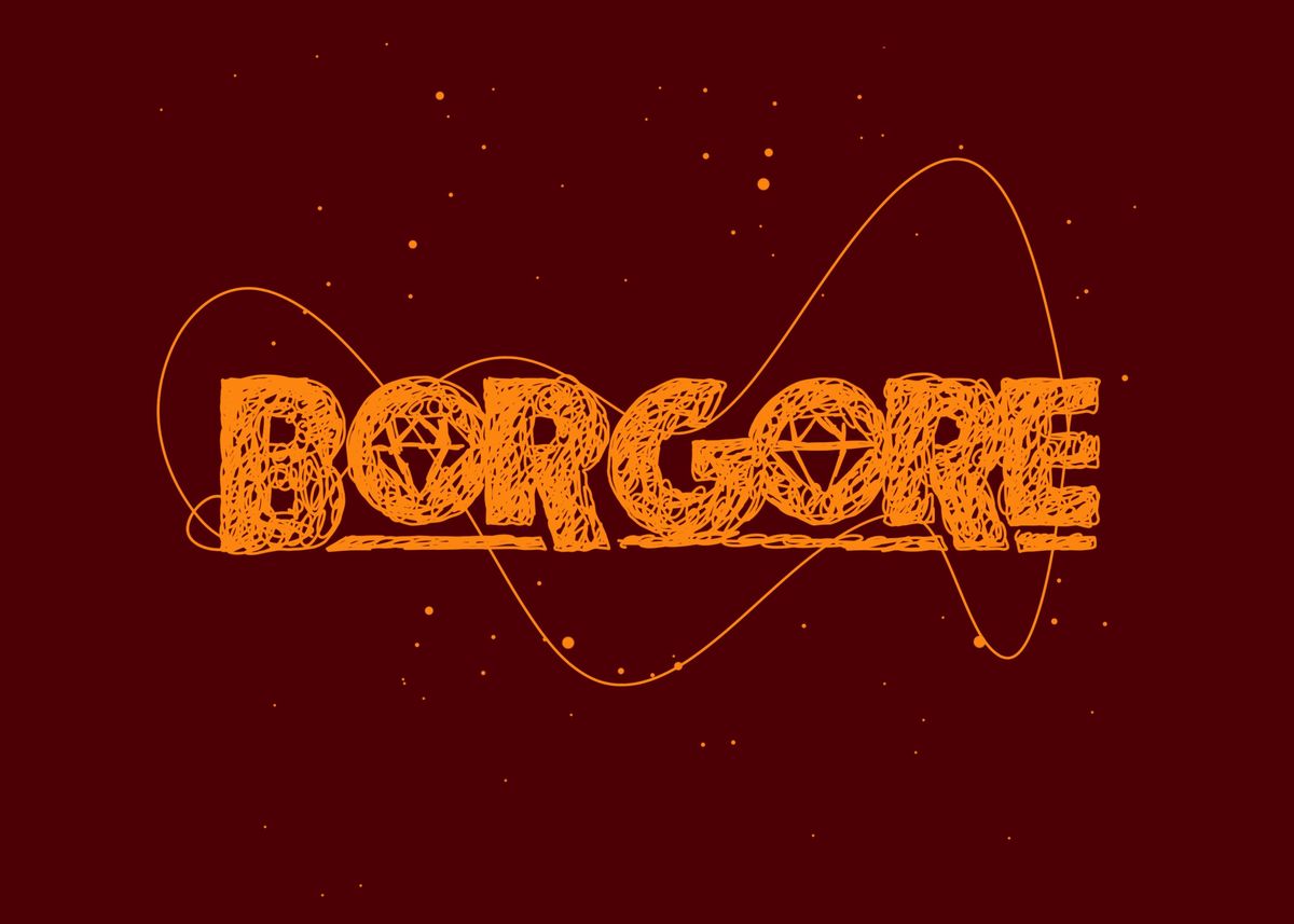 'Asaf Borger Borgore Symbol' Poster by erwin saputra art | Displate