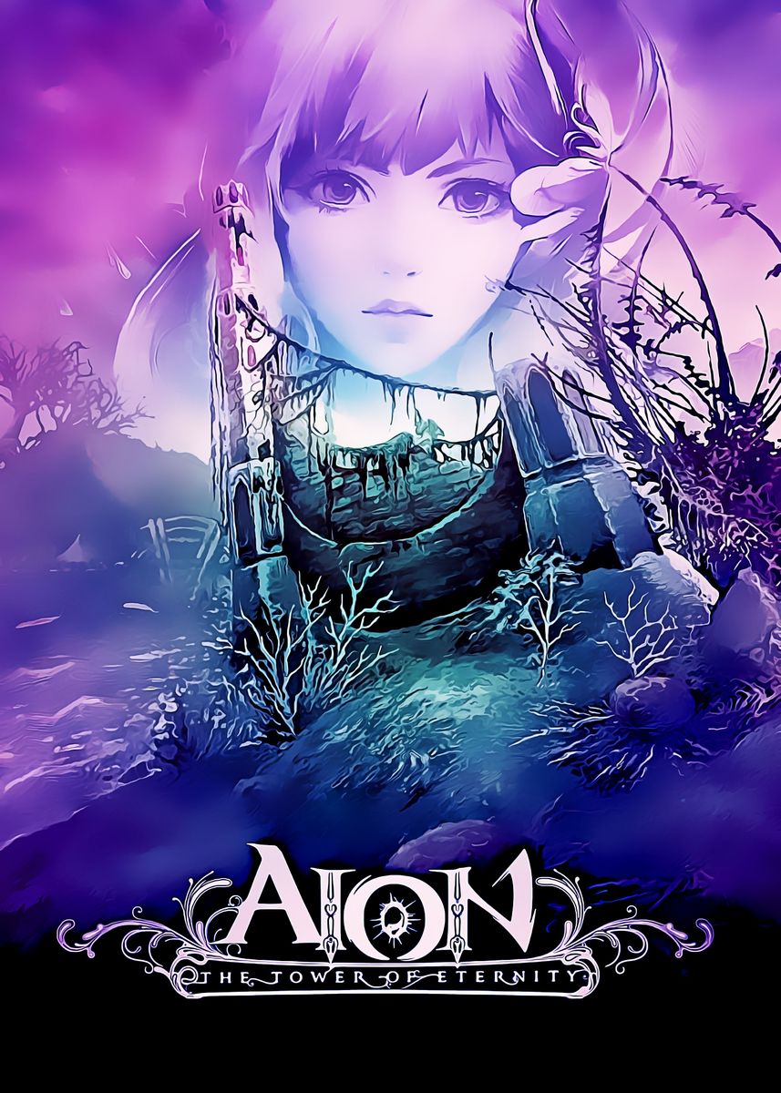 'Aion The Tower of Eternity' Poster, picture, metal print, paint by ...
