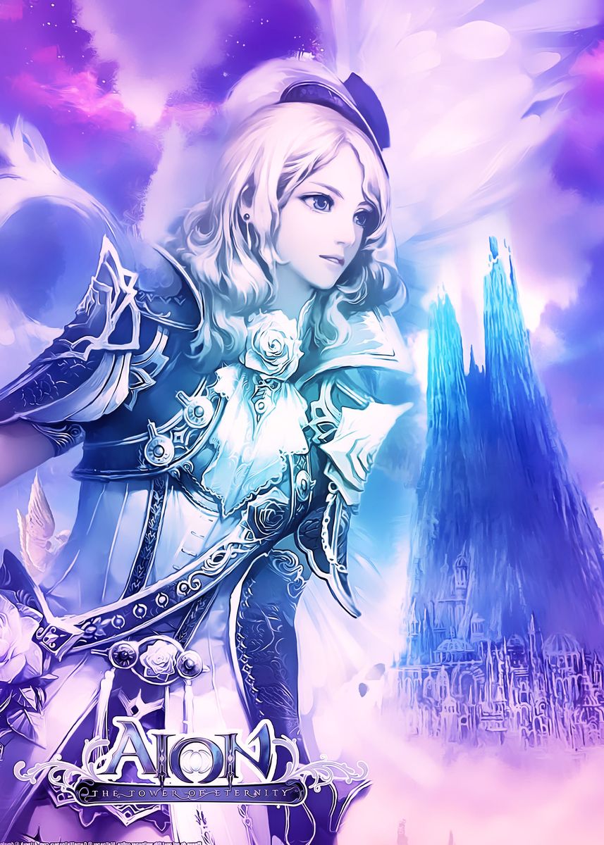 'Aion video game' Poster, picture, metal print, paint by agung art ...