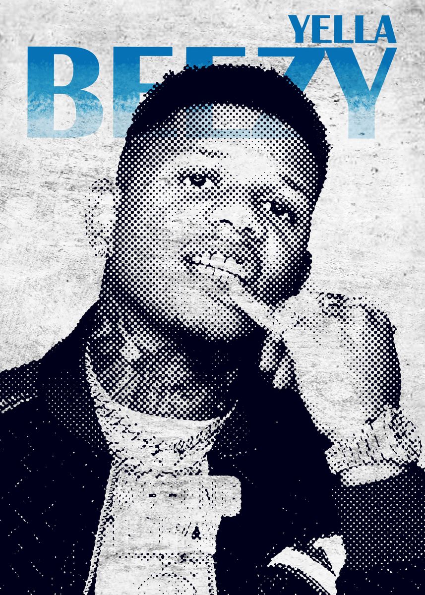 'Yella Beezy' Poster by Introv Art | Displate