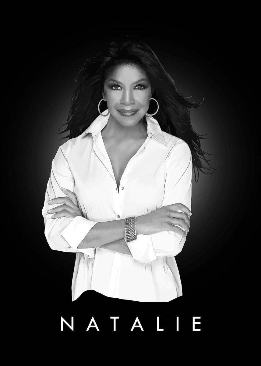 'Natalie Cole' Poster by Bo Kev | Displate