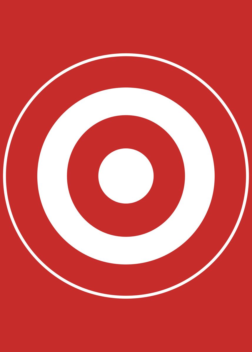 'Target' Poster, picture, metal print, paint by graphicganga | Displate