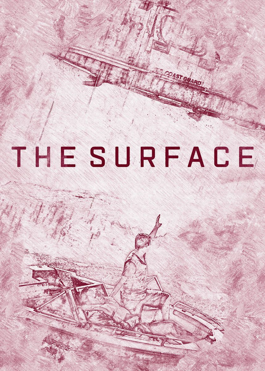 'The Surface' Poster by Kaye Luca | Displate