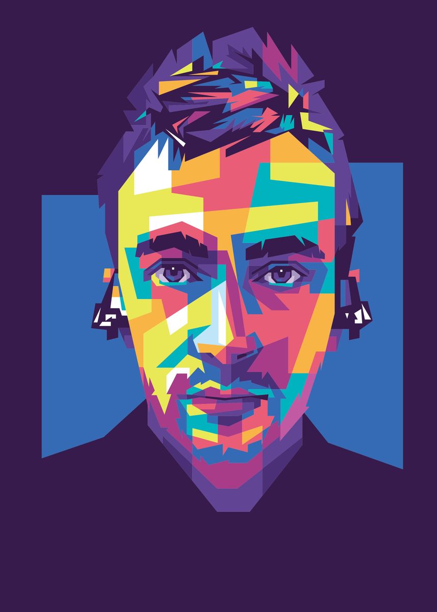 'Tyler Joseph ' Poster by Burhandowski | Displate
