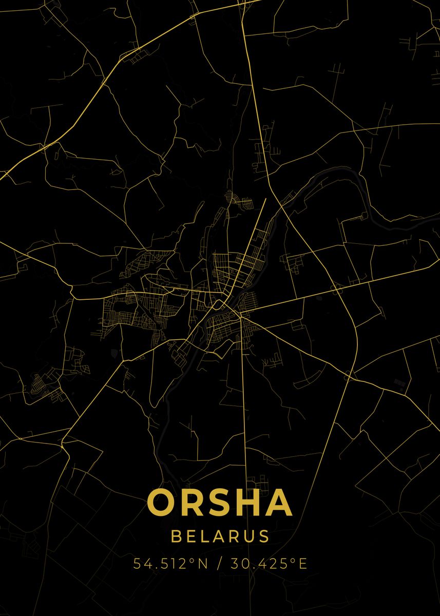 'Orsha Belarus' Poster, picture, metal print, paint by Conceptual ...