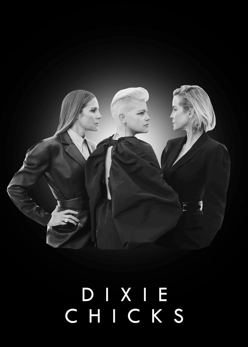 'Dixie Chicks' Poster by Bo Kev | Displate