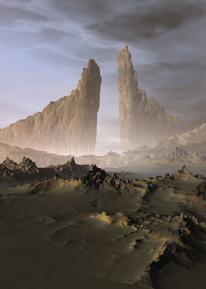 'Big Rocks' Poster by aestevez | Displate