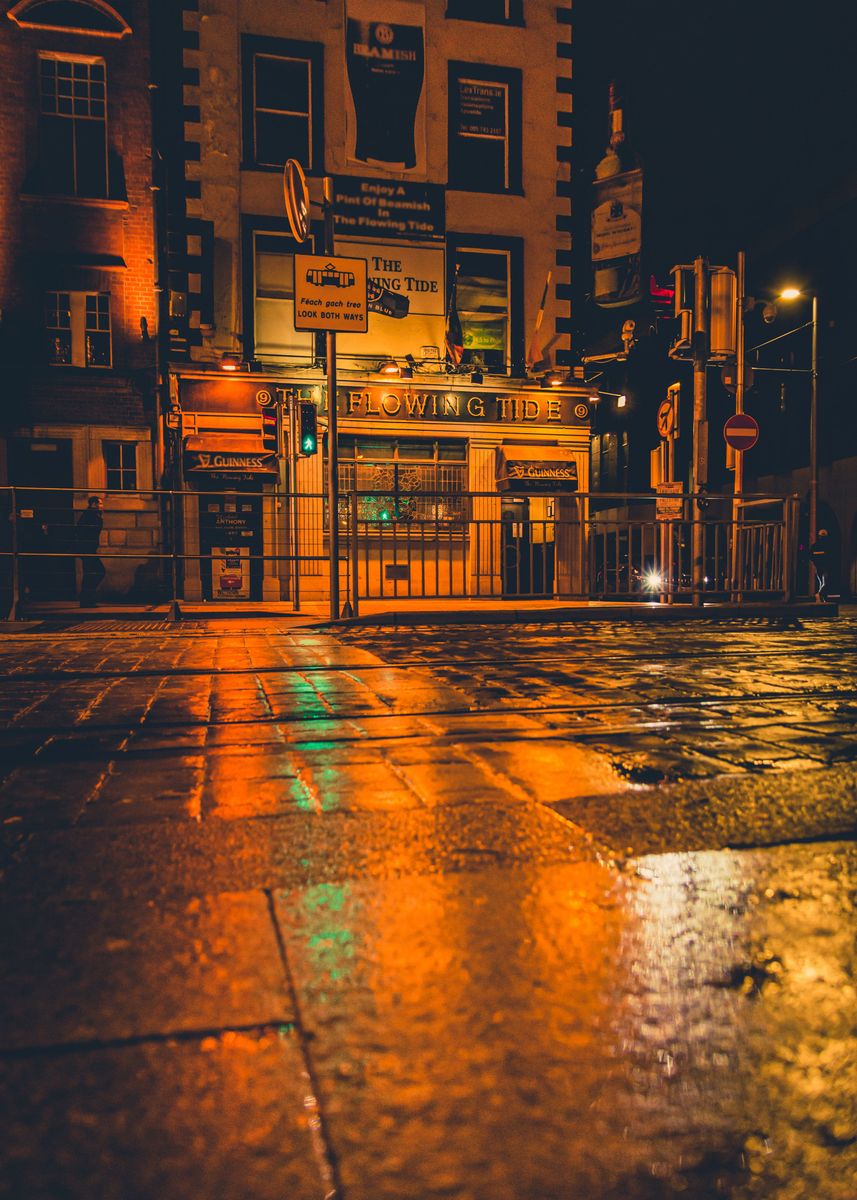 'Irish Street' Poster by Luciann Photography | Displate