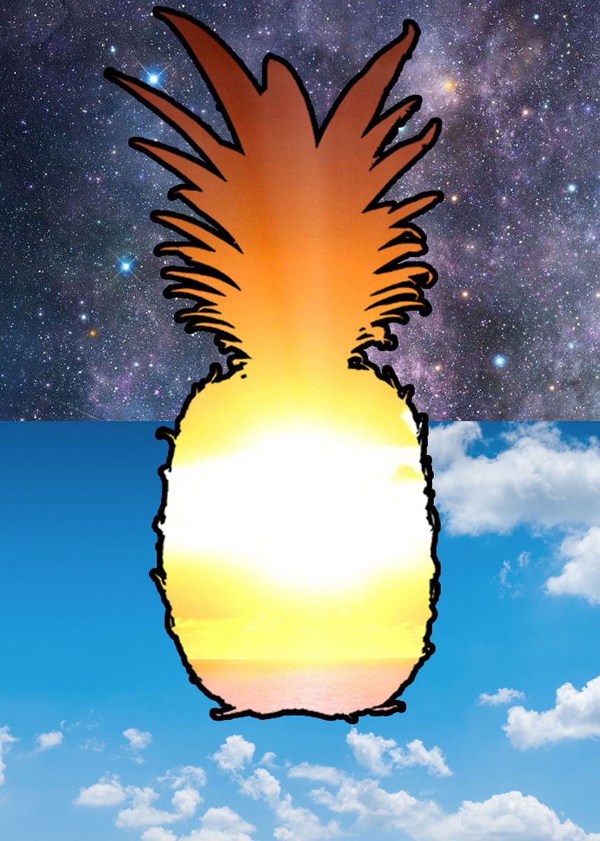 'Sun Fruit' Poster by OEHS Schwartz | Displate