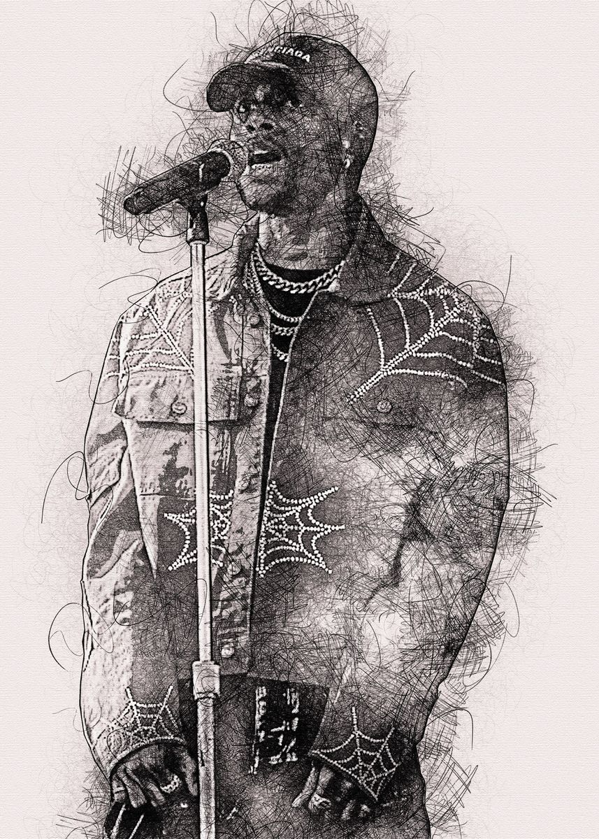 '6lack' Poster by TI KI | Displate