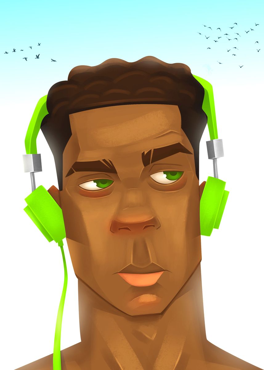 'GROOVE' Poster, picture, metal print, paint by Graphics Universe ...