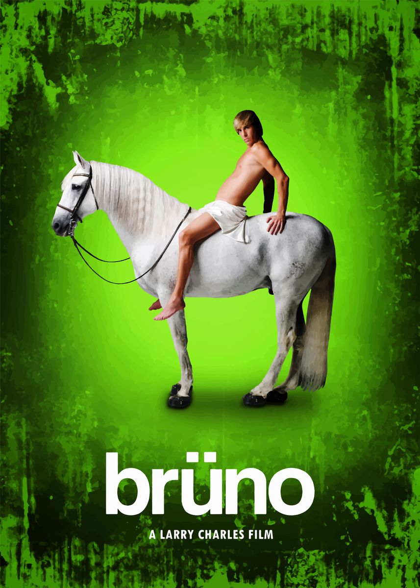 'Bruno' Poster, picture, metal print, paint by Bo Kev | Displate