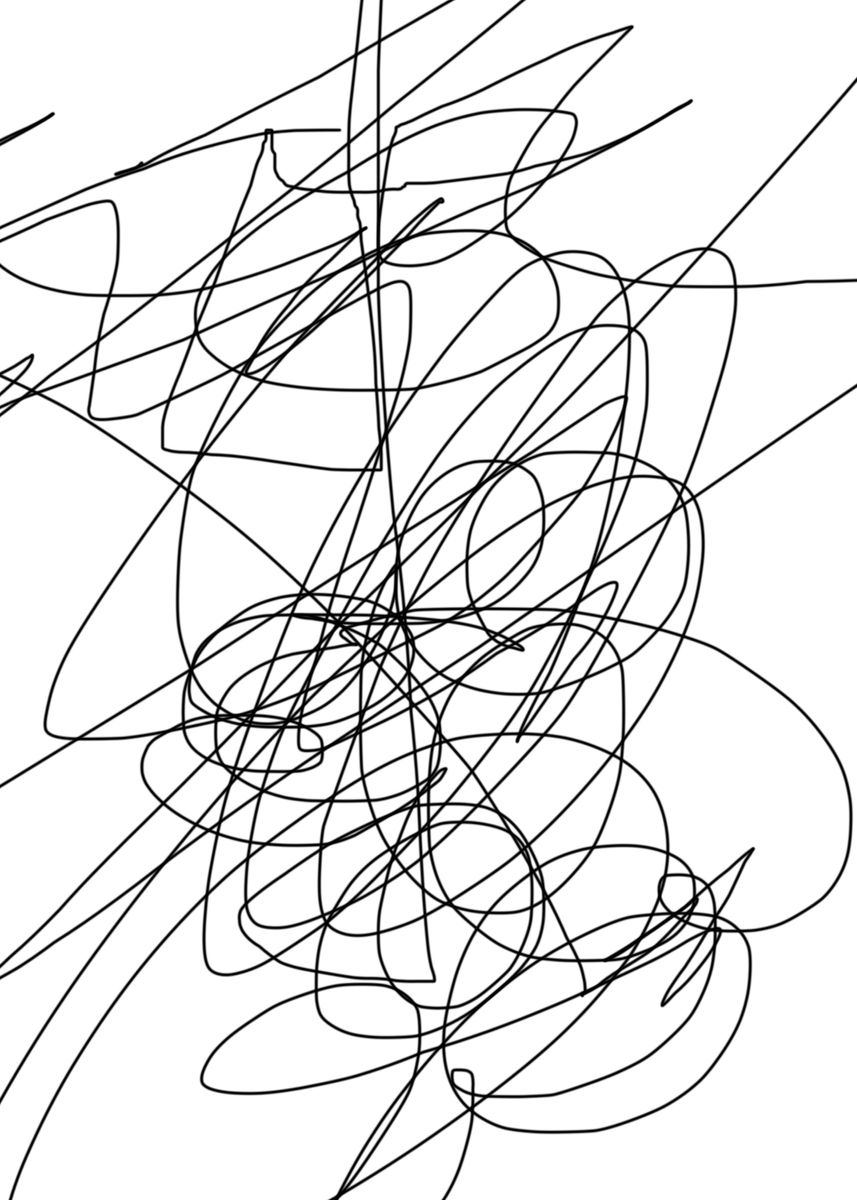 'abstract line original' Poster by LAST LIGHT | Displate