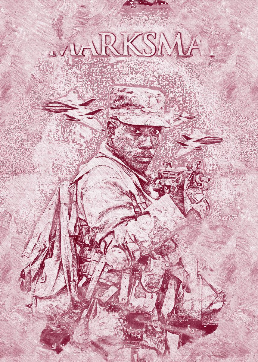 'The Marksman' Poster, picture, metal print, paint by Vivienne Raymond ...