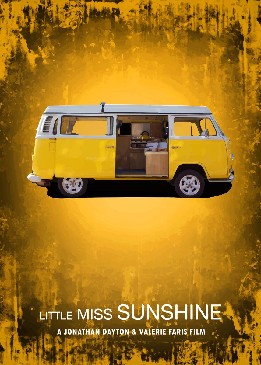 'Little Miss Sunshine' Poster, picture, metal print, paint by Bo Kev ...