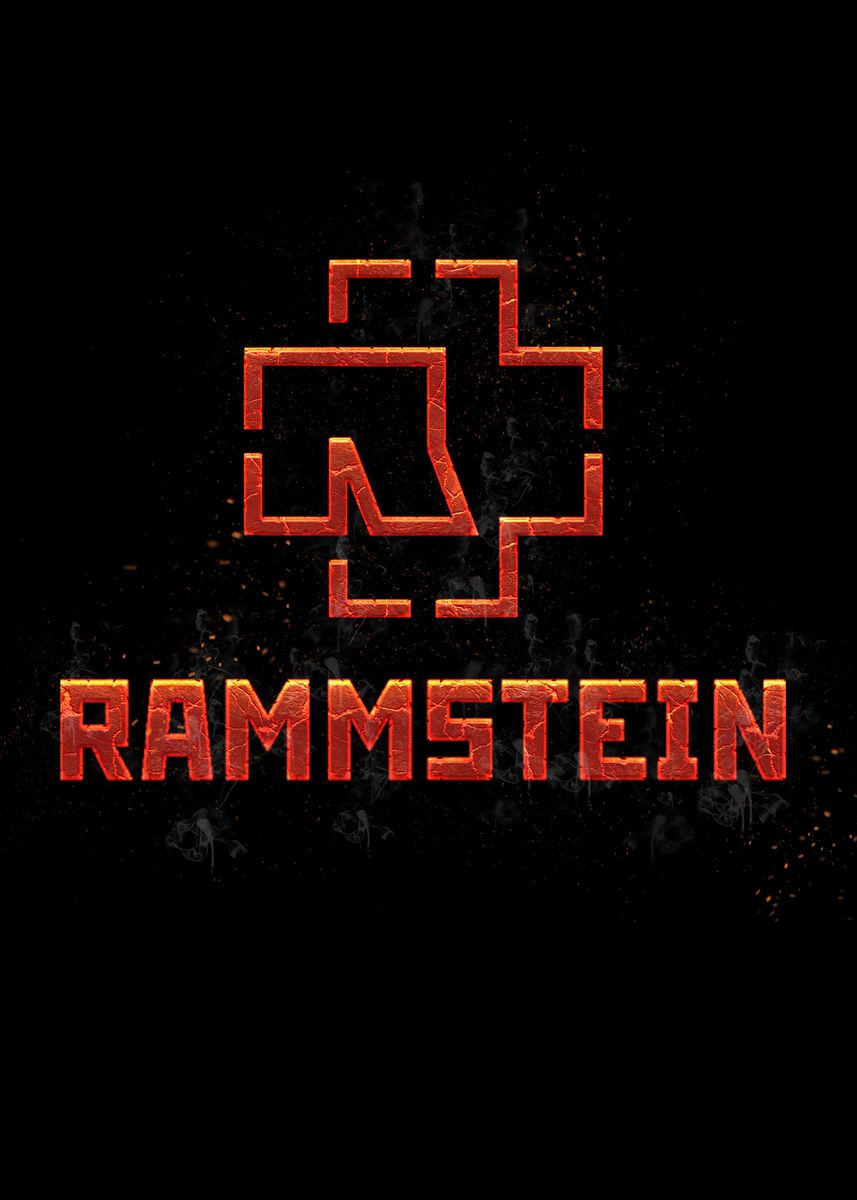 'Rammstein' Poster, picture, metal print, paint by MIXI GROUP | Displate