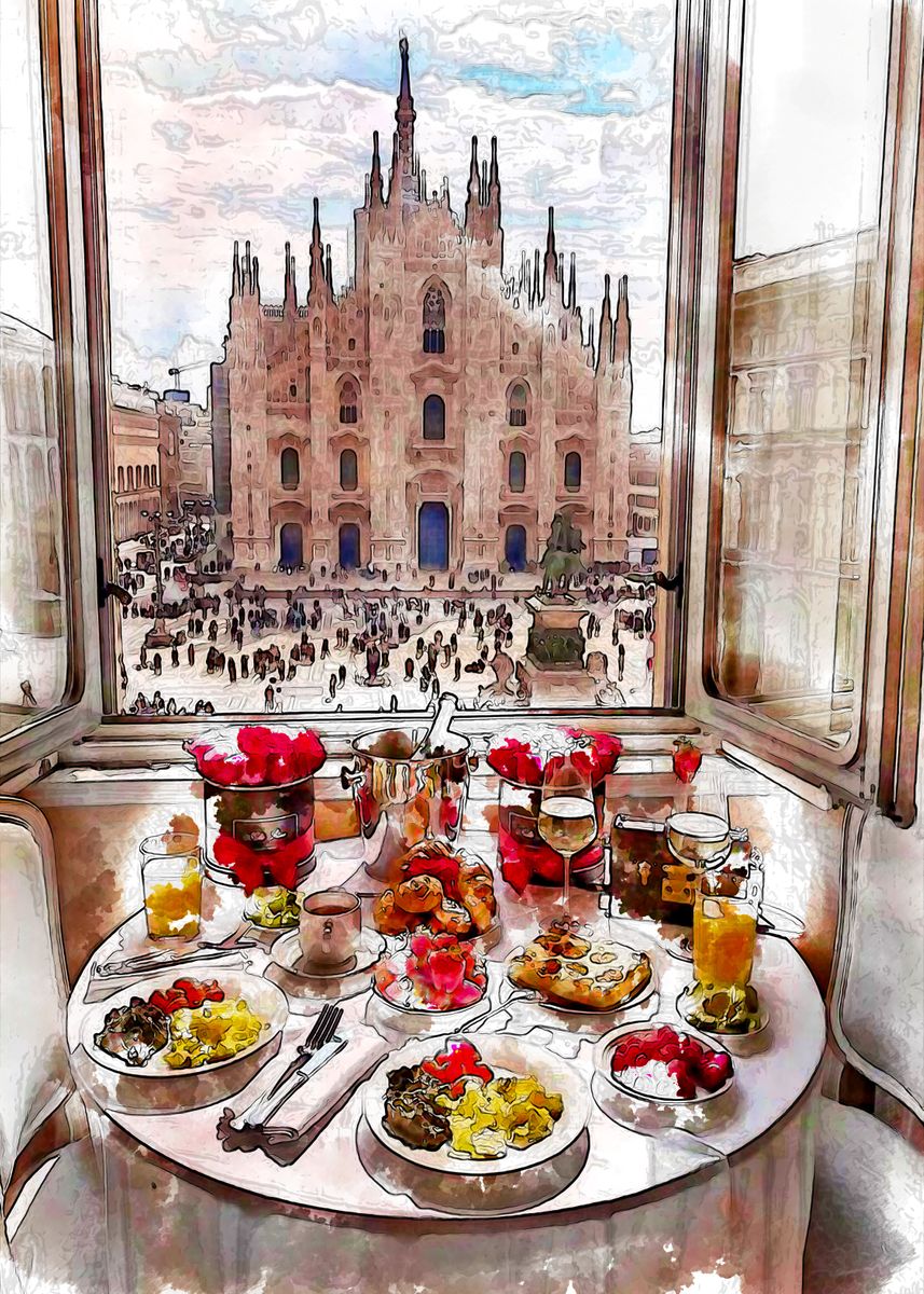 'Room Service ' Poster, picture, metal print, paint by ISAAC SEYMOUR ...