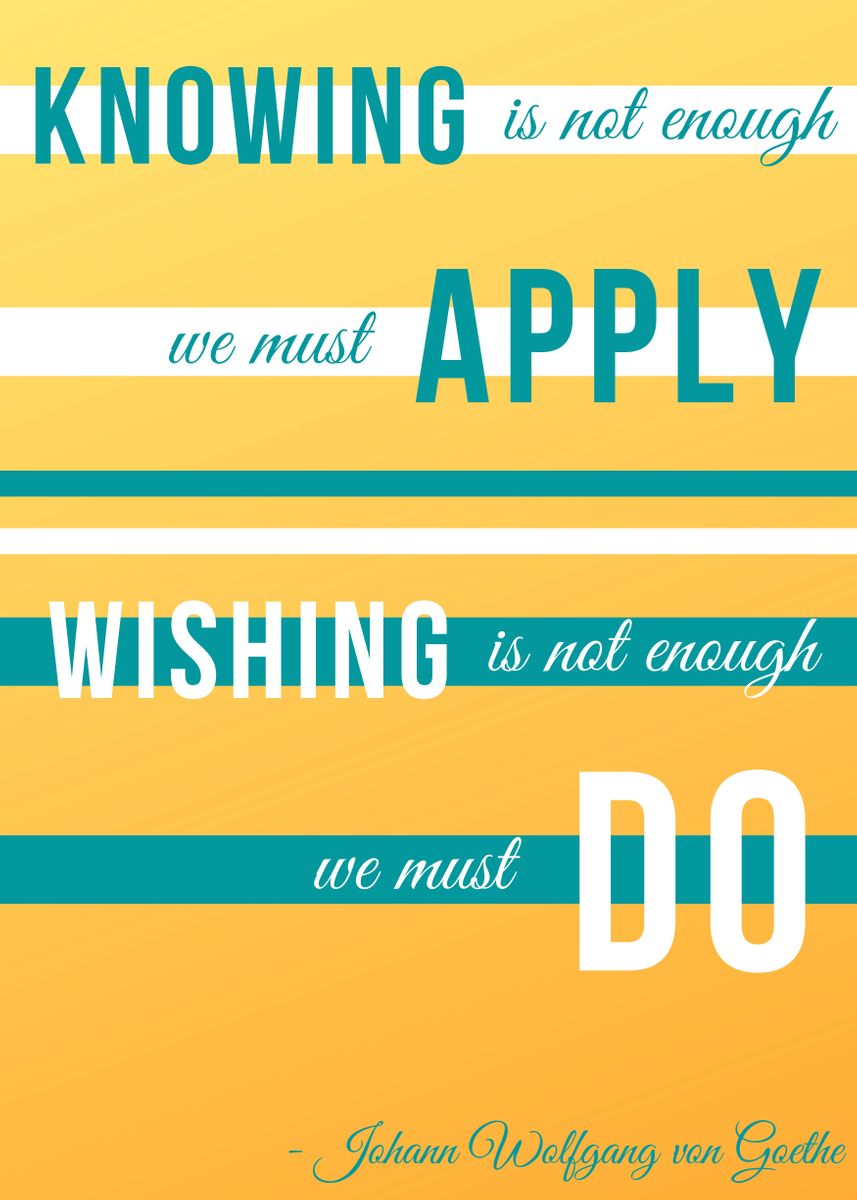 'Motivation' Poster, picture, metal print, paint by CiniArt | Displate