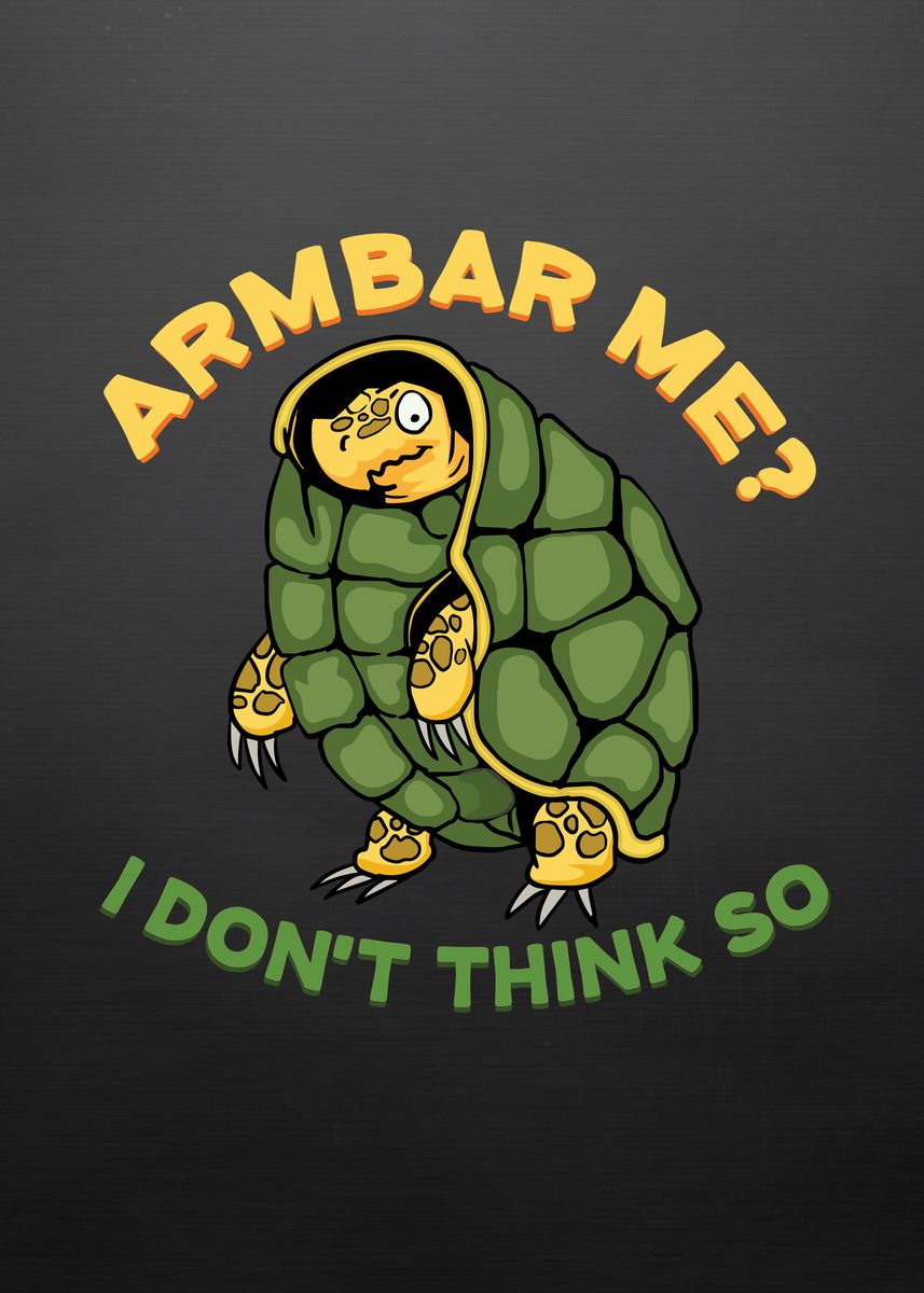 'Jiu Jitsu Funny Fighter' Poster by Biglui | Displate