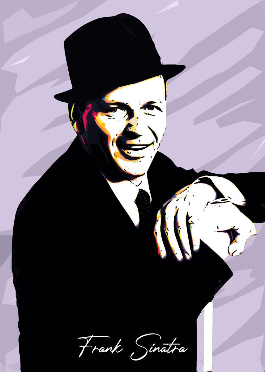 'Frank Sinatra' Poster by Creative Shop | Displate