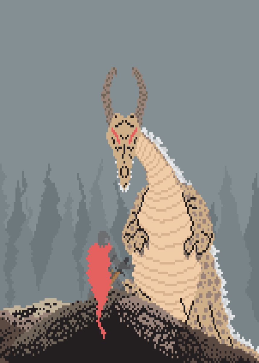 'Dragon Slaying ' Poster, picture, metal print, paint by digitalmank ...