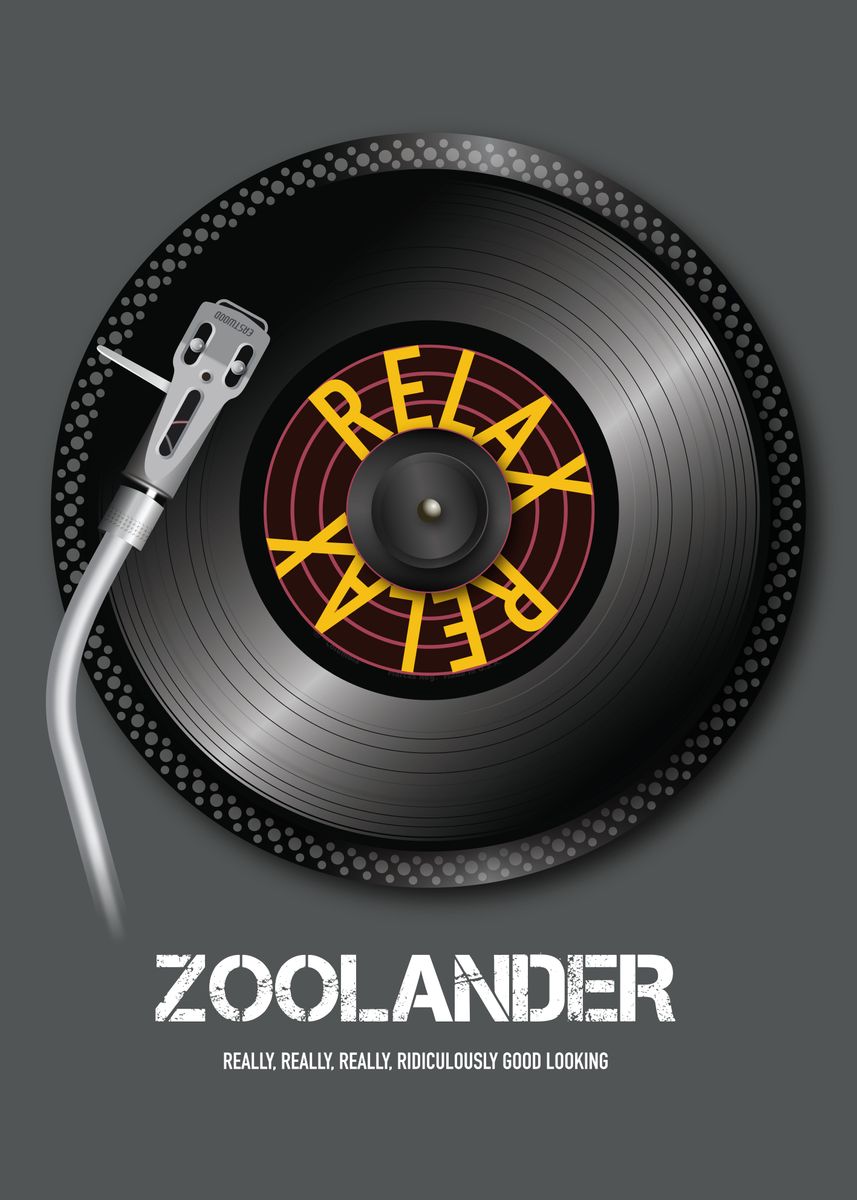 'Zoolander' Poster, picture, metal print, paint by Movie Poster Boy ...
