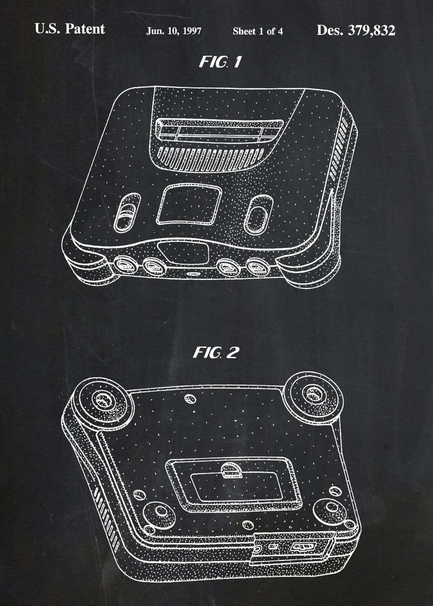 'Nintendo 64' Poster, picture, metal print, paint by IMR Designs | Displate