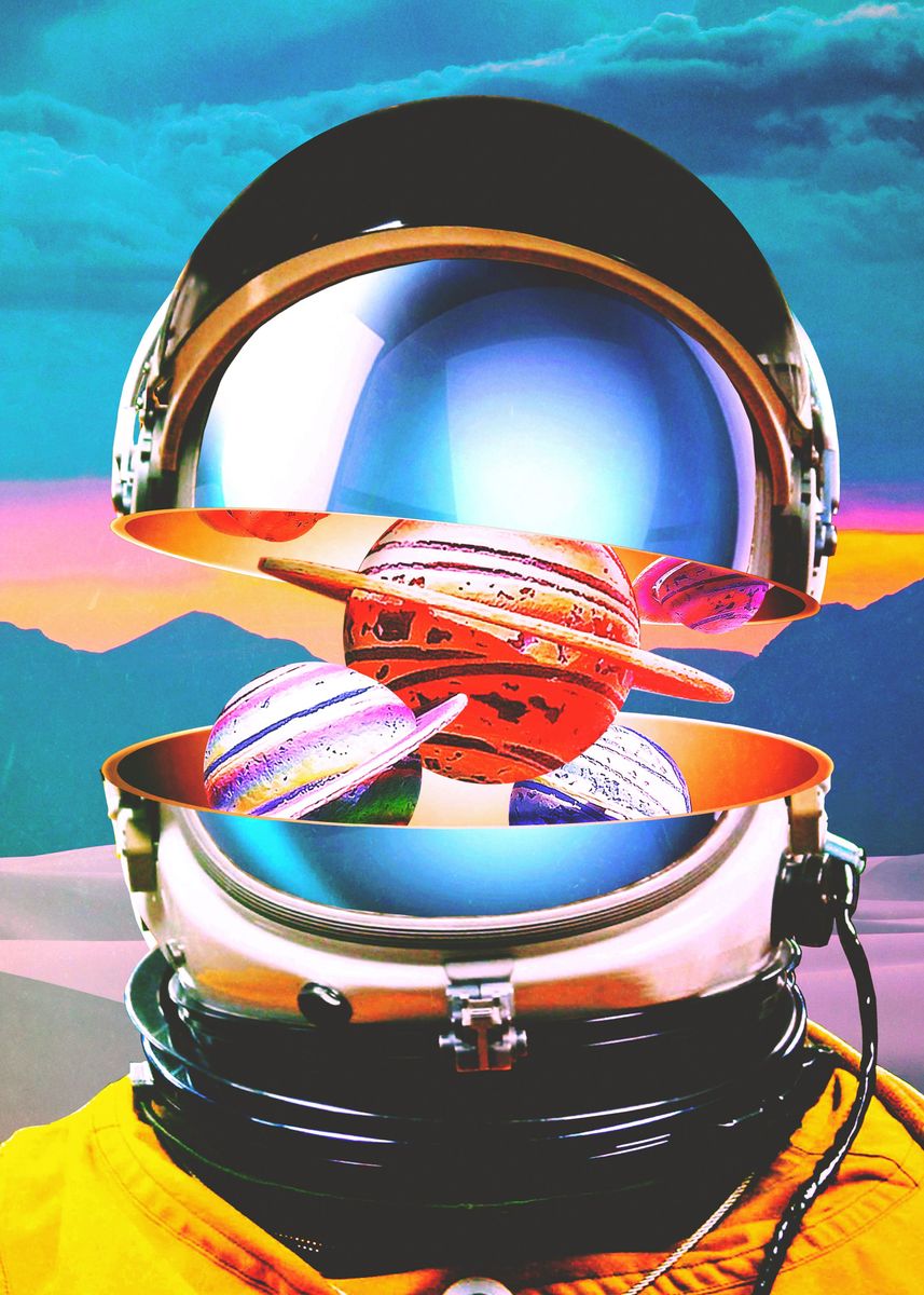 'Intramural' Poster, picture, metal print, paint by seam less | Displate