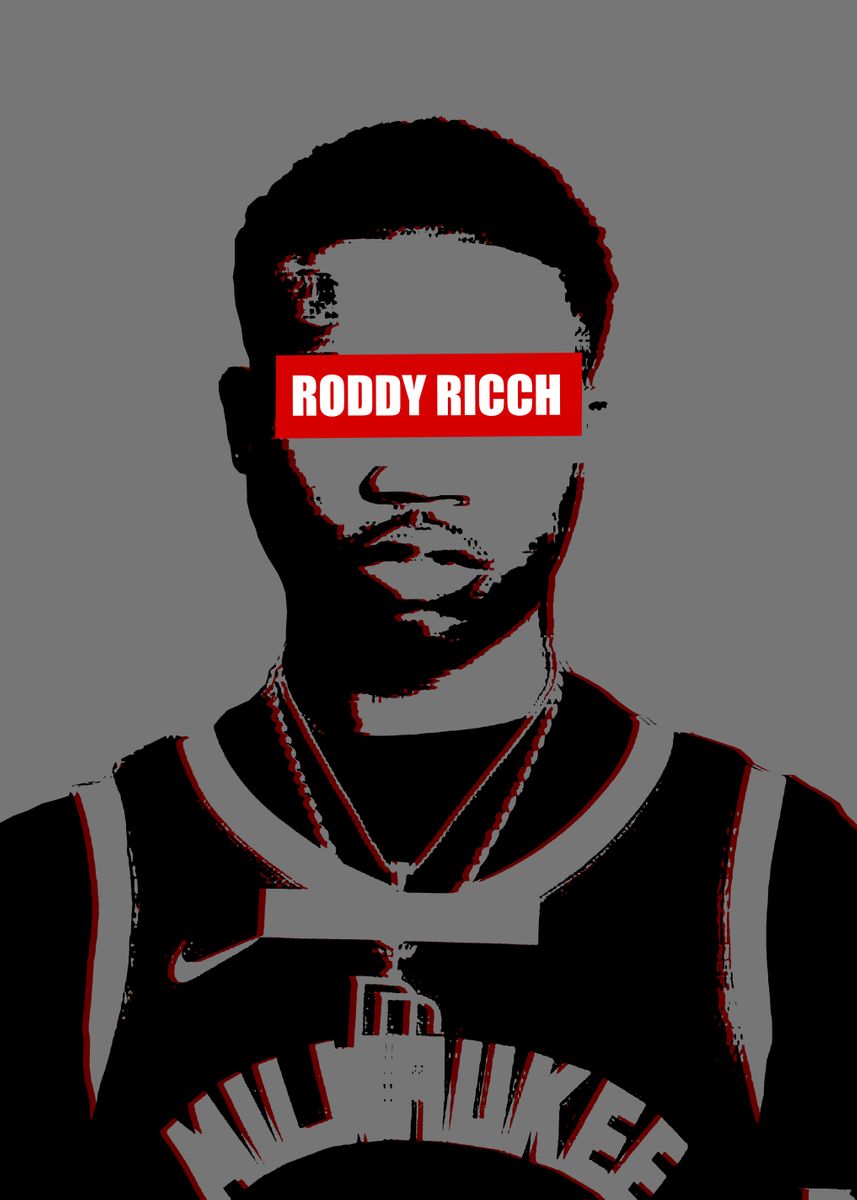 'Roddy Ricch' Poster, picture, metal print, paint by aciel eden | Displate