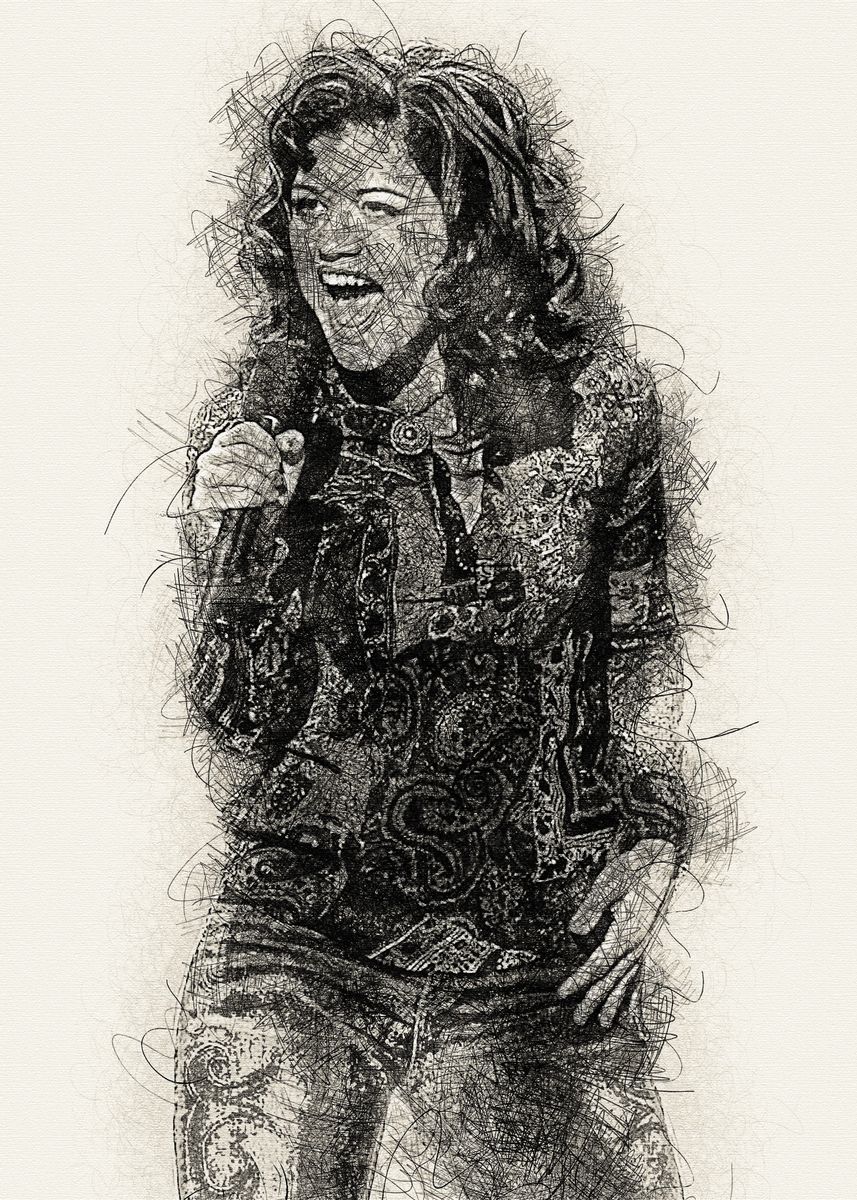 'Kelly Clarkson' Poster, picture, metal print, paint by TI KI | Displate