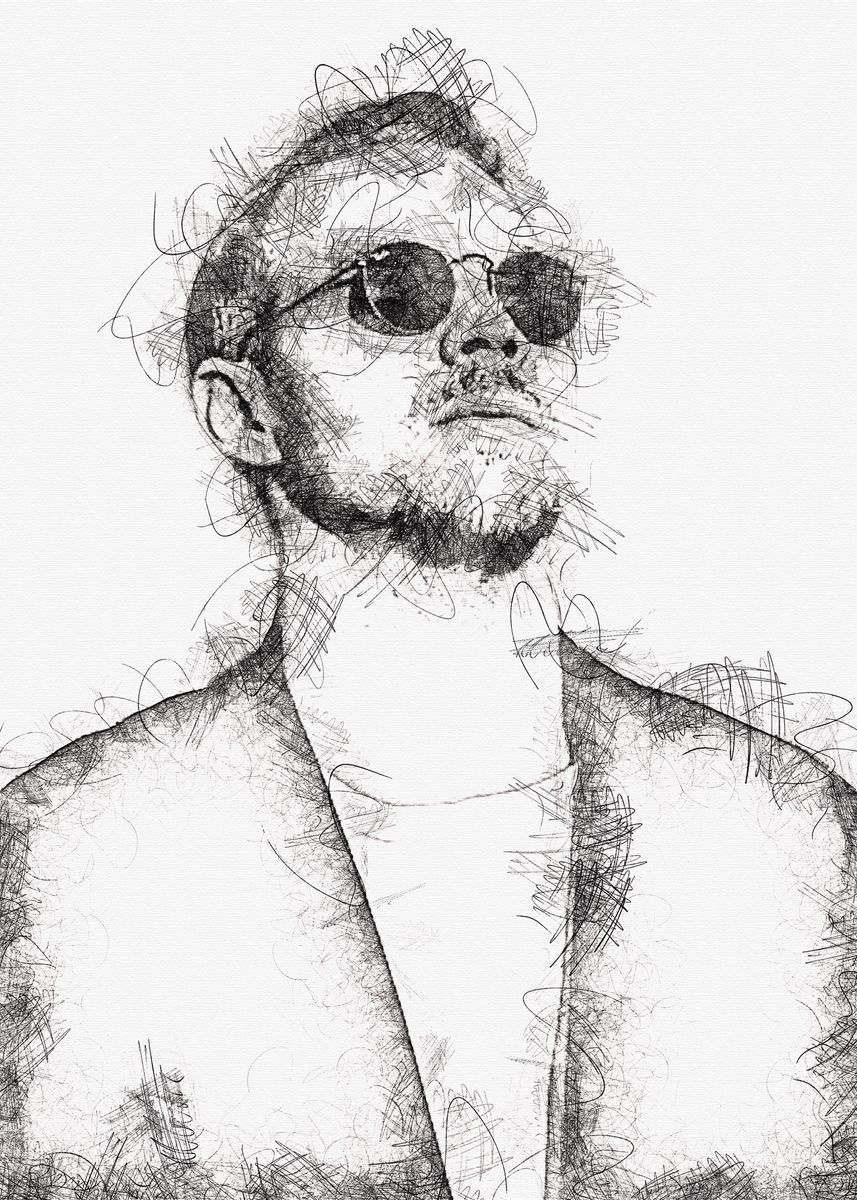 'Diplo' Poster, picture, metal print, paint by SA KE | Displate