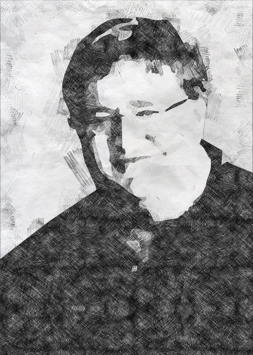 'Lord gaben' Poster, picture, metal print, paint by Pepega | Displate