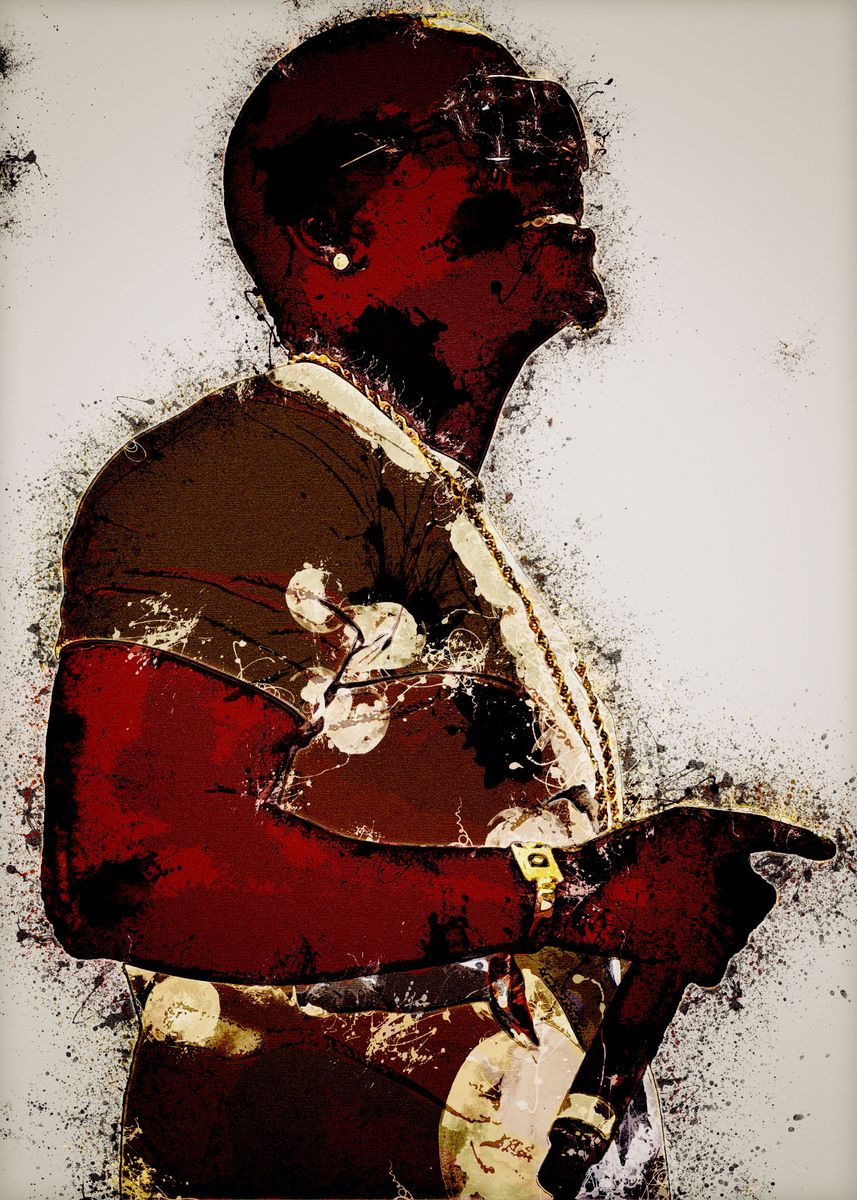 'Akon Smilley' Poster, picture, metal print, paint by My Legion | Displate