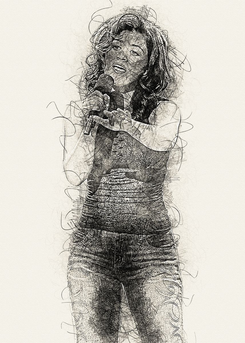 'Kelly Clarkson' Poster by TI KI | Displate