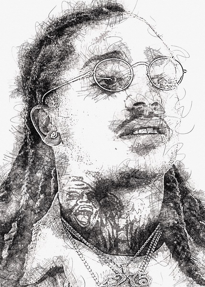 'Jacquees' Poster, picture, metal print, paint by SA KE | Displate