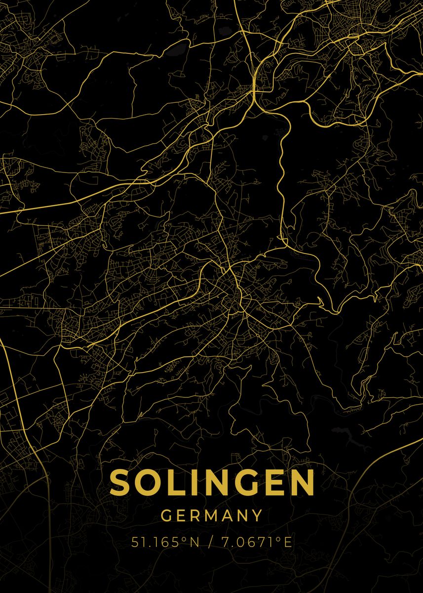 'Solingen Germany' Poster by Conceptual Photography | Displate