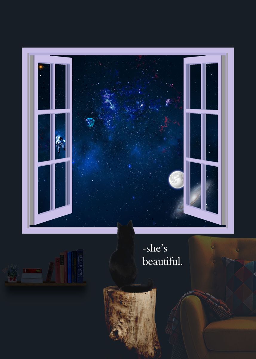 'Cosmic' Poster by Kalvin Green | Displate