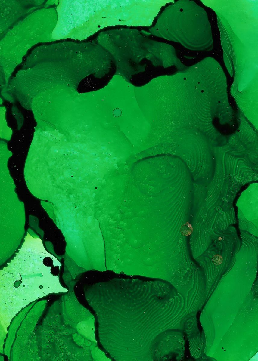 'Alcohol Ink 004' Poster by Pierre Coetzee | Displate