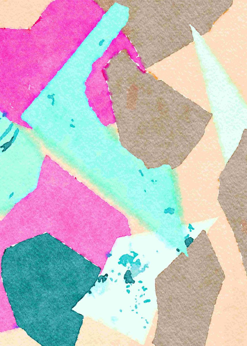 'Tangled up' Poster, picture, metal print, paint by Quilimo Studio ...