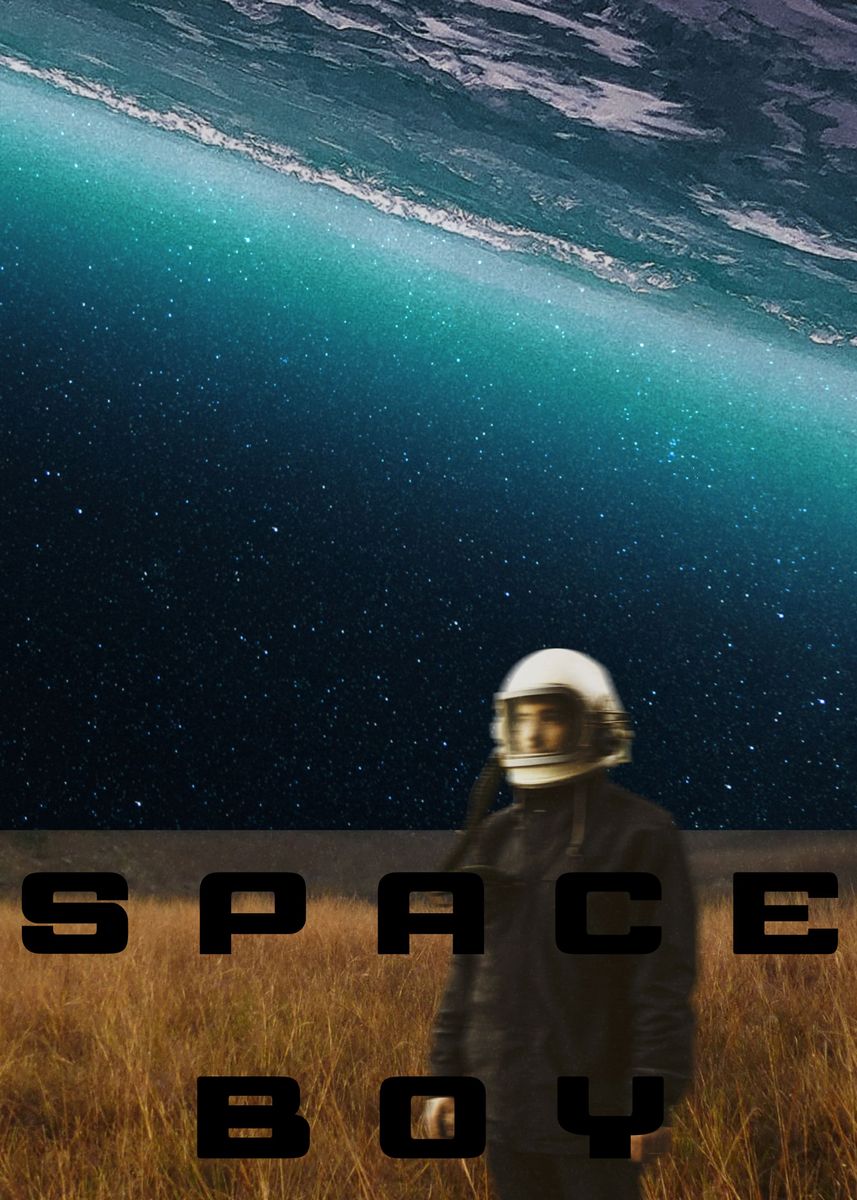 'Space Boy Displate ' Poster by lumber1 | Displate