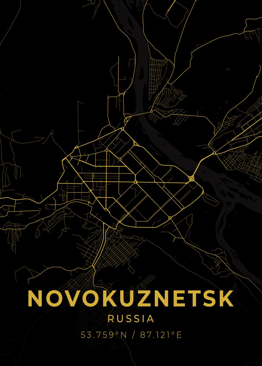 'Novokuznetsk Russia' Poster by Conceptual Photography | Displate