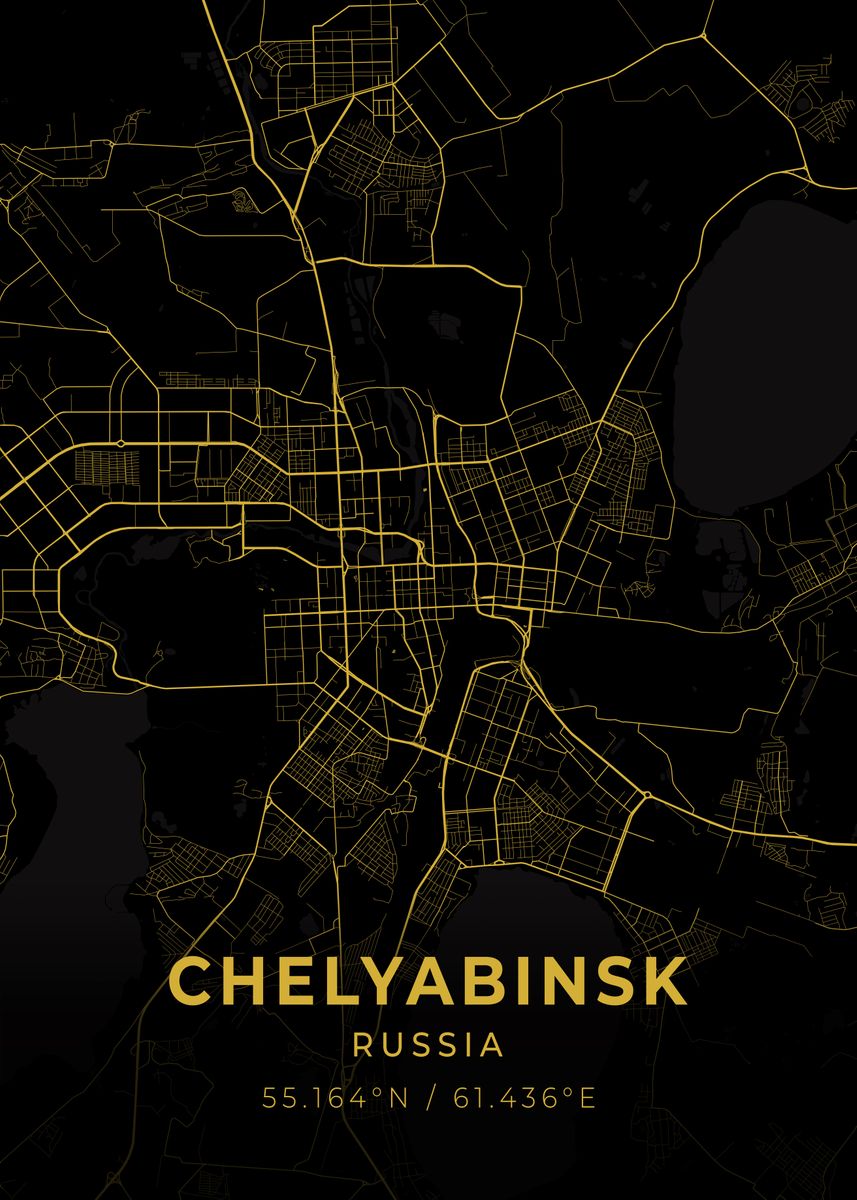 'Chelyabinsk Russia' Poster by Conceptual Photography | Displate