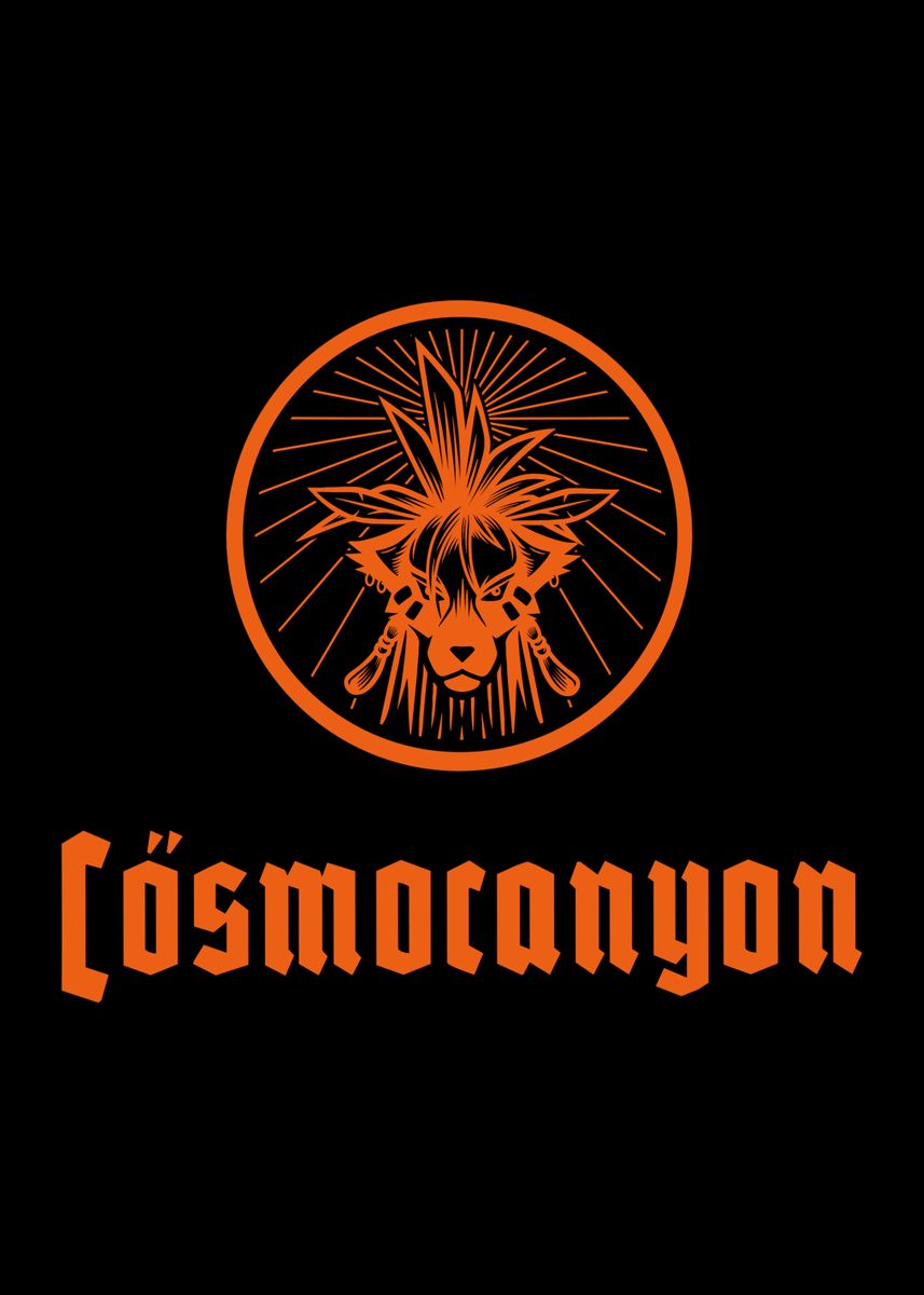 'Final Fantasy Cosmo Canyon' Poster, picture, metal print, paint by ...