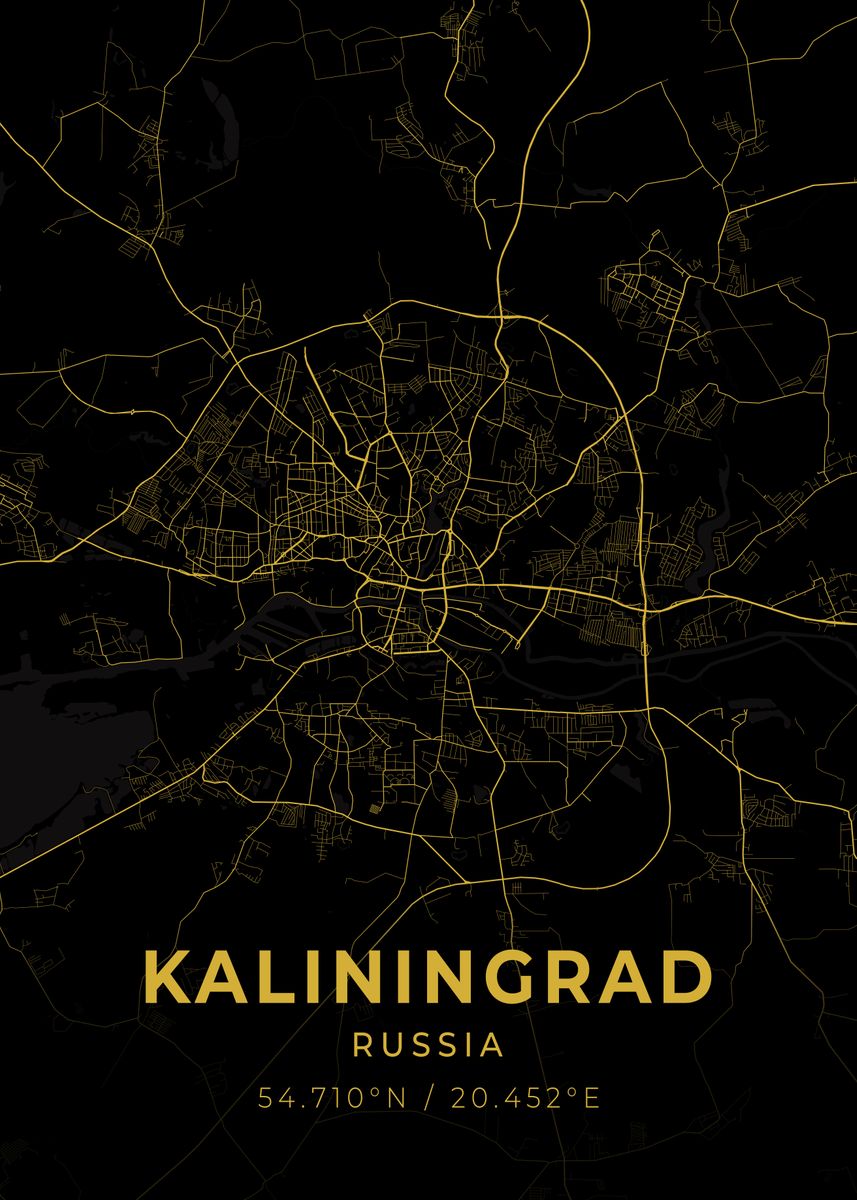 'Kaliningrad Russia' Poster by Conceptual Photography | Displate