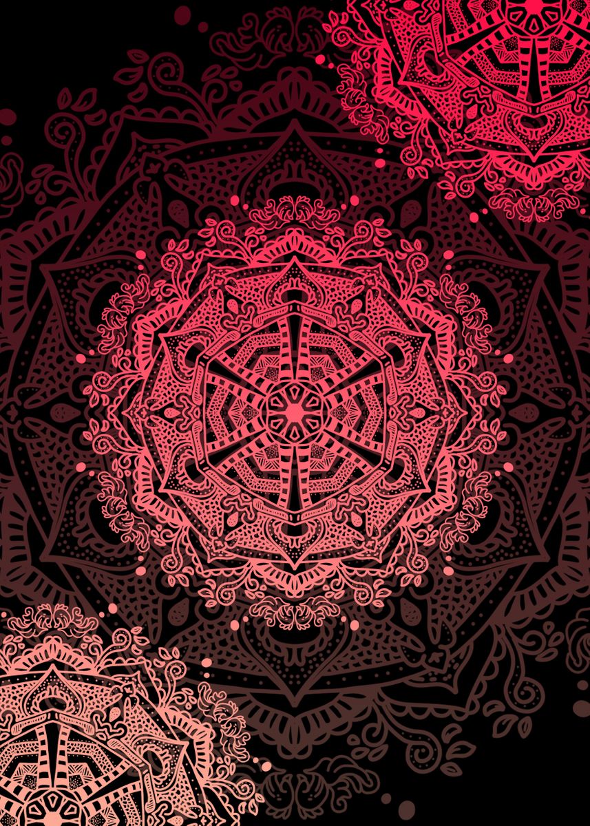 'Mandala 8' Poster by Popart Project | Displate