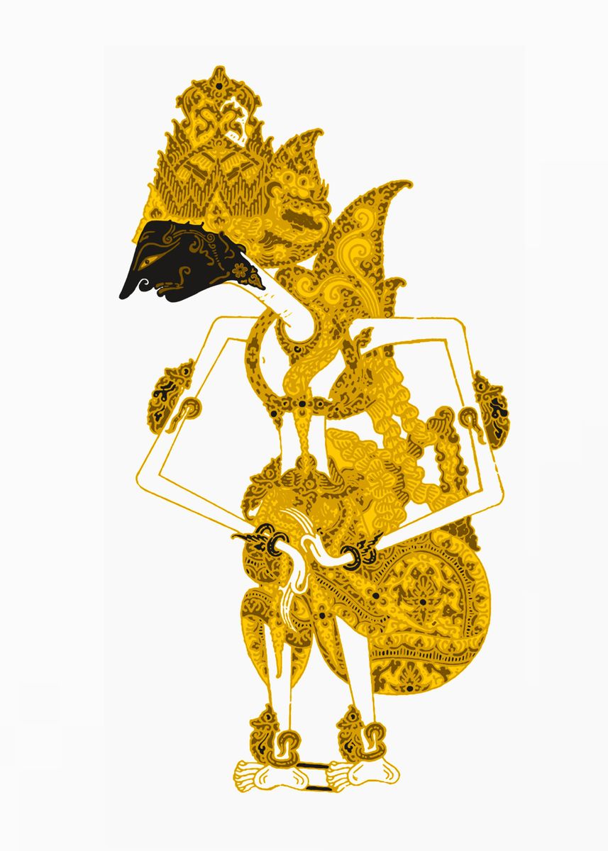 'wayang' Poster, picture, metal print, paint by Faqih Art | Displate