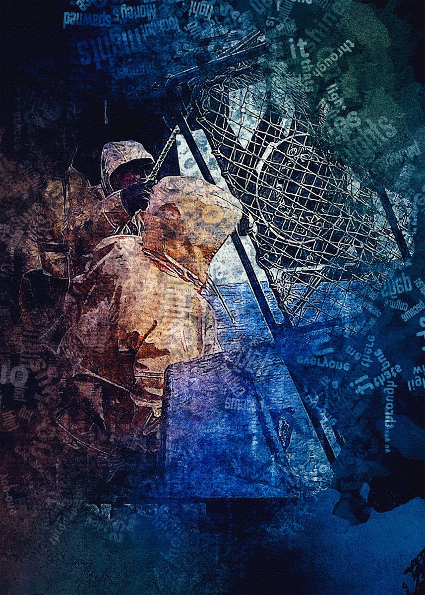 'Deadliest Catch ' Poster by Vivienne Raymond | Displate