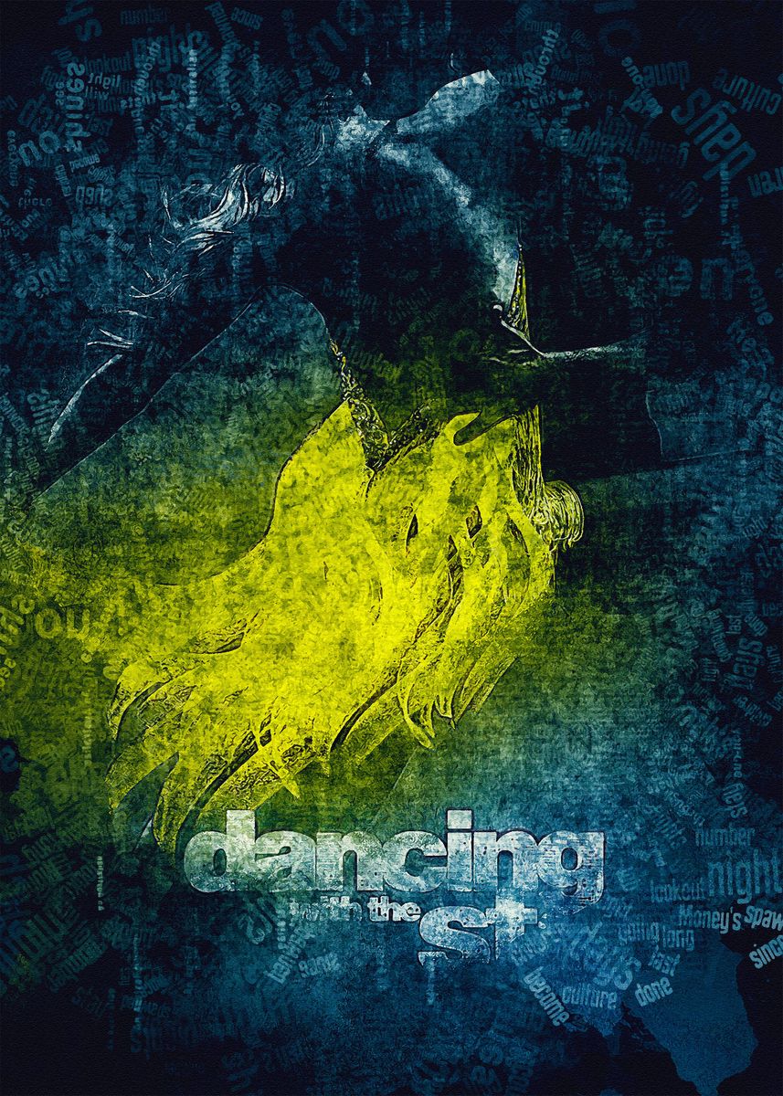 'Dancing with the Stars ' Poster, picture, metal print, paint by ...