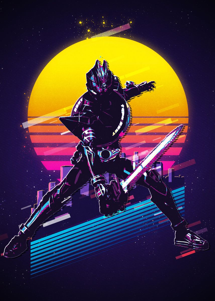 'kamen rider drive dark' Poster by arif purnomo | Displate