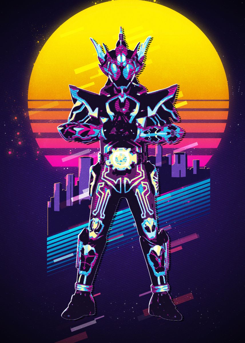 'KAMEN RIDER ' Poster, picture, metal print, paint by arif purnomo ...